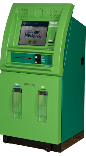 Georgia MV Express Kiosk in the Lithonia Kroger